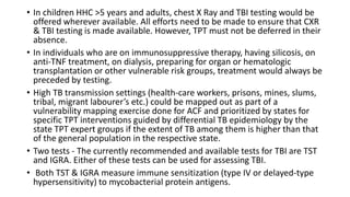 MANAGMENT OF Tubercular preventive treatment | PPTX