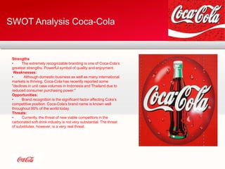 Coca-Cola Presentation, | PPTX