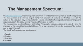 Managment spectrum | PPTX