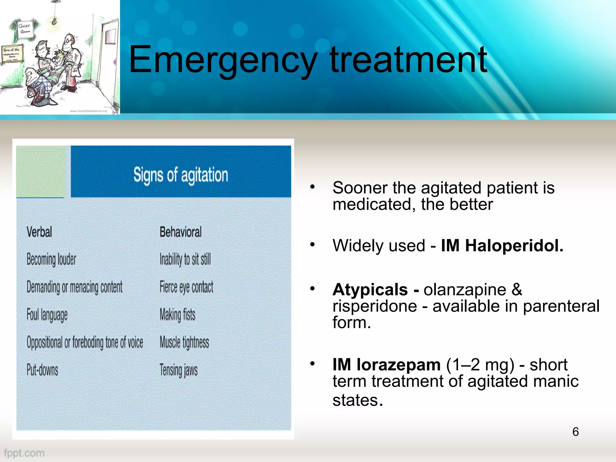 Pharmacological Management of Bipolar Disorder | PPT