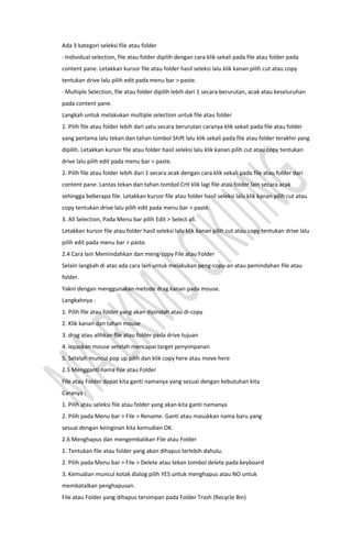 Manajemen file | DOC