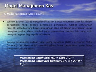 Manajemen Kas | PPT