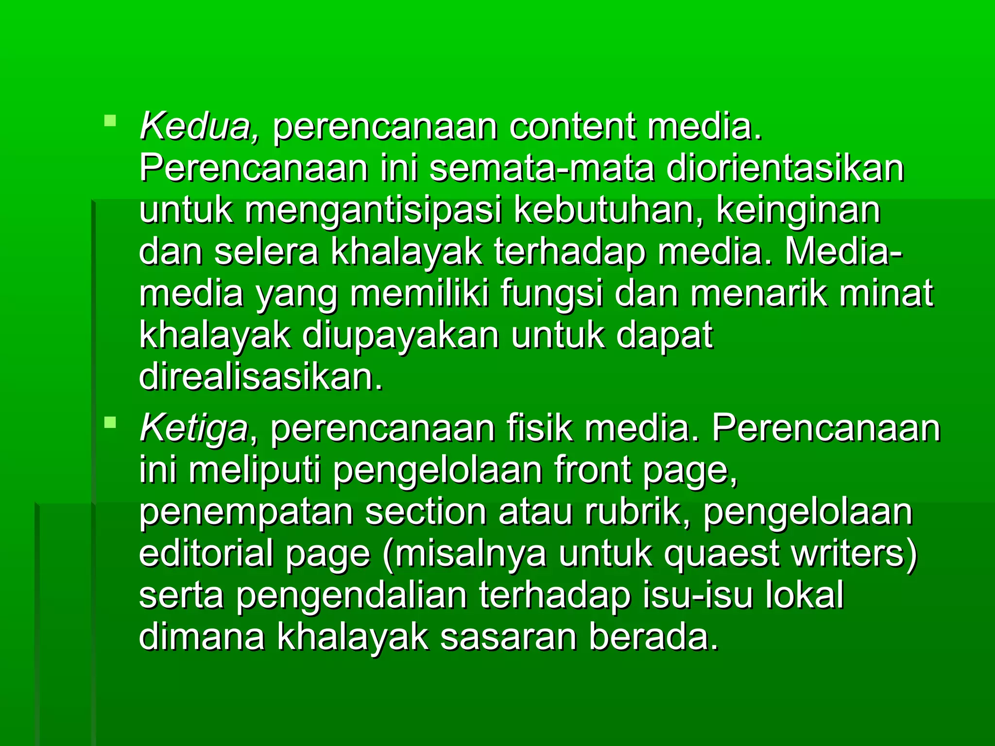 Manajemen media-massa-cetak | PPT