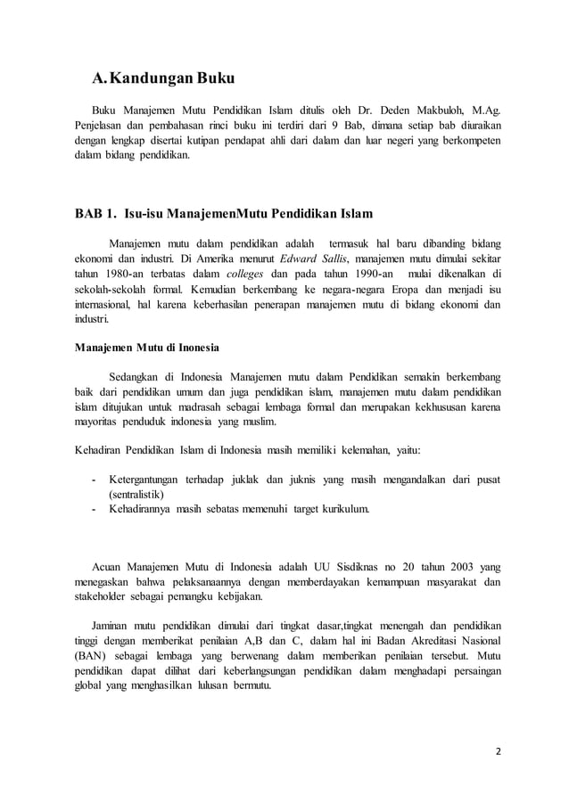 Manajemen pendidikan-islam deden-makbuloh- erita tri yustinianigsih | PDF