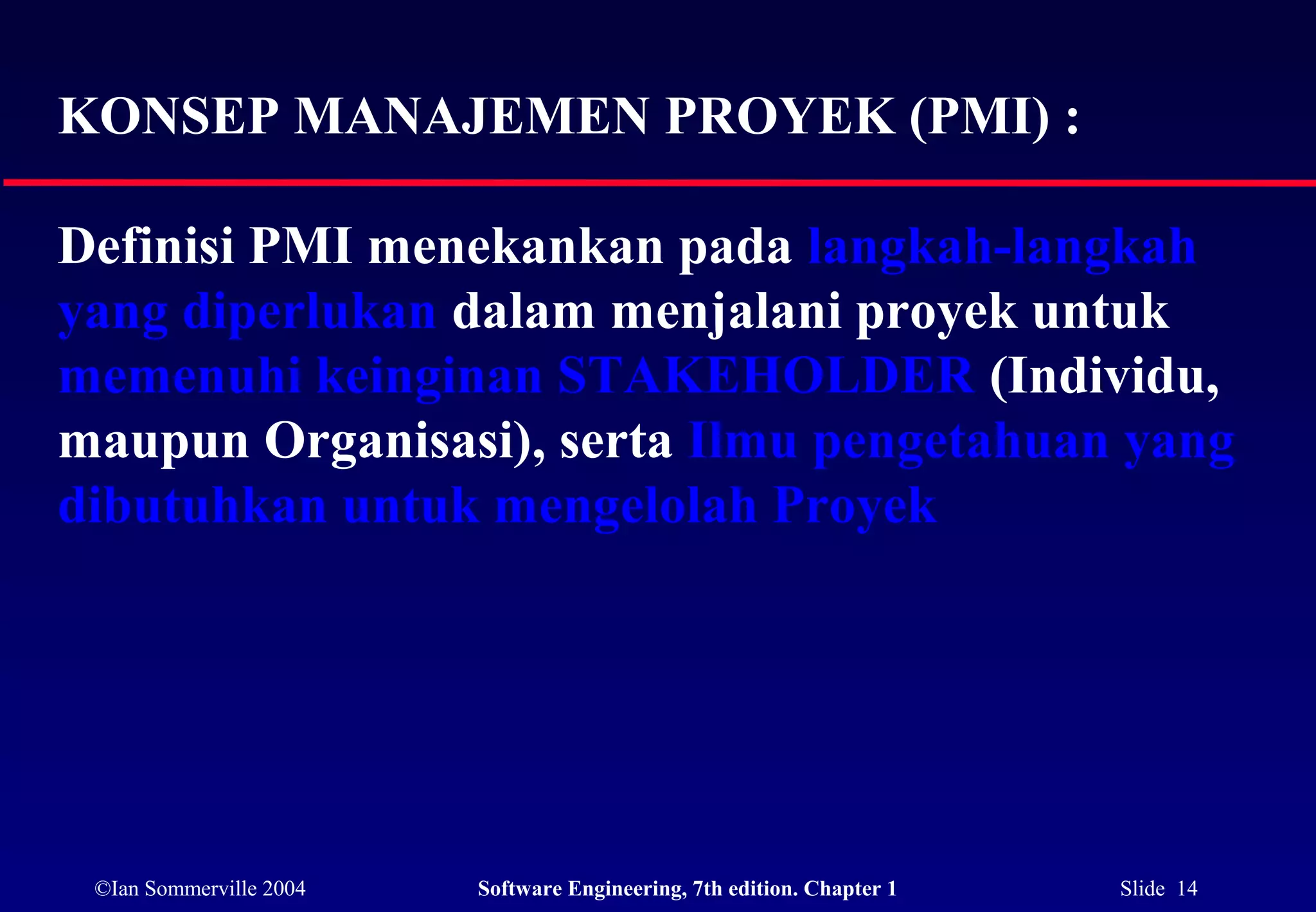 Manajemen proyek (1) | PPT
