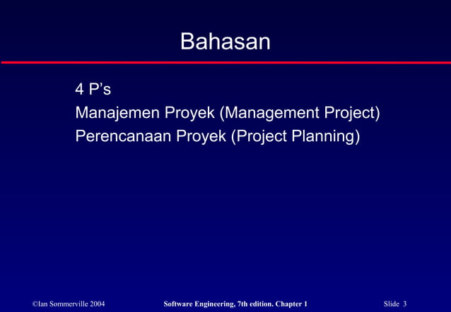 Manajemen proyek (1) | PPT