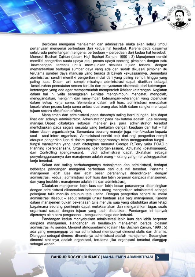 Manajemen & administrasi organisasi | PDF