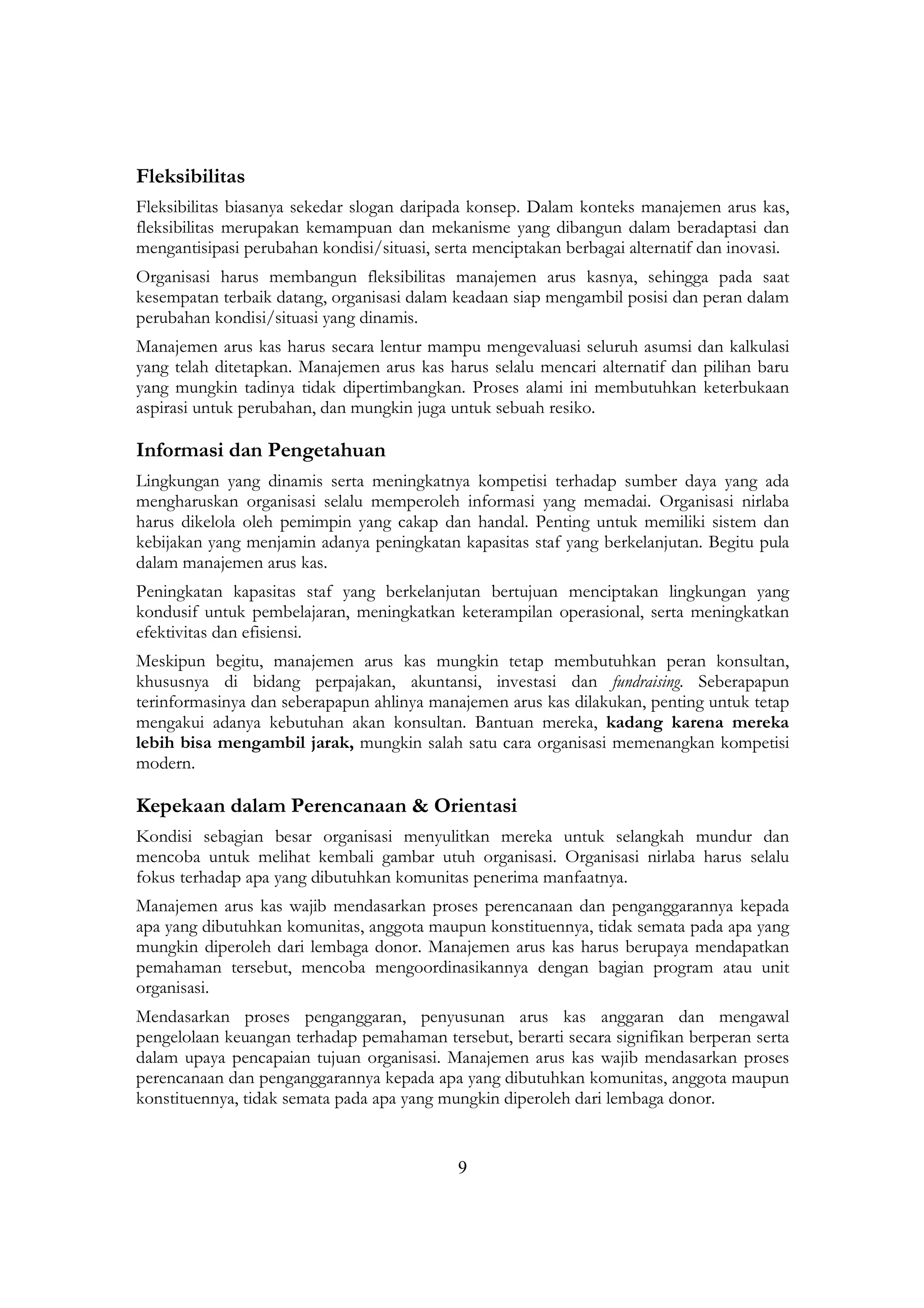 Manajemen arus kas | PDF