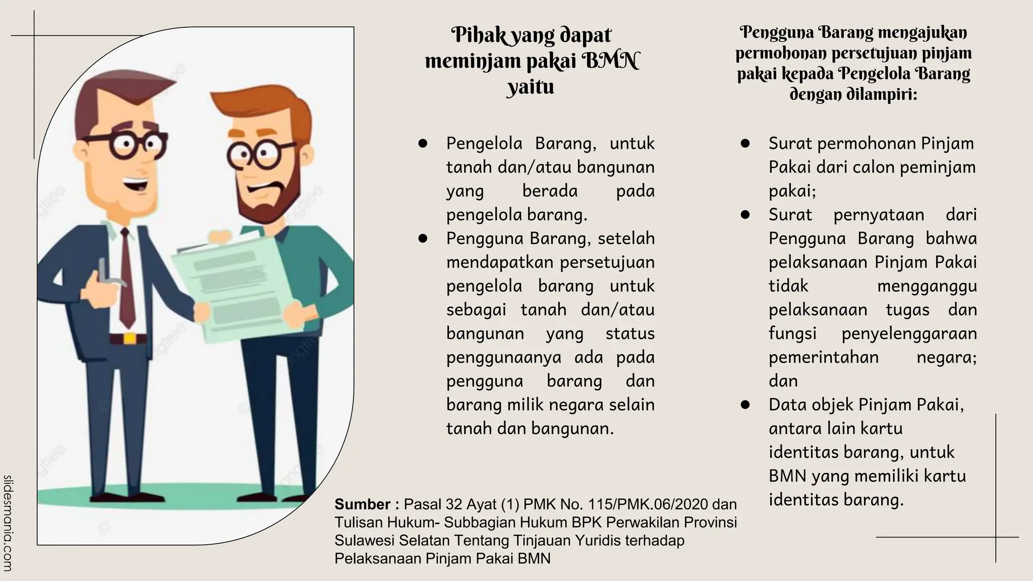 MANAJEMEN ASET DAN PENGADAAN BARANG_KEL 4_PEMANFAATAN BMN.pptx