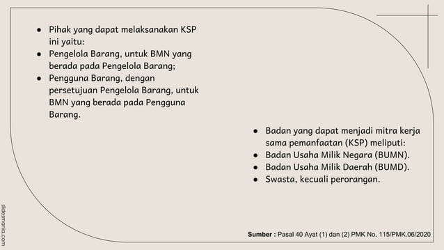 MANAJEMEN ASET DAN PENGADAAN BARANG_KEL 4_PEMANFAATAN BMN.pptx