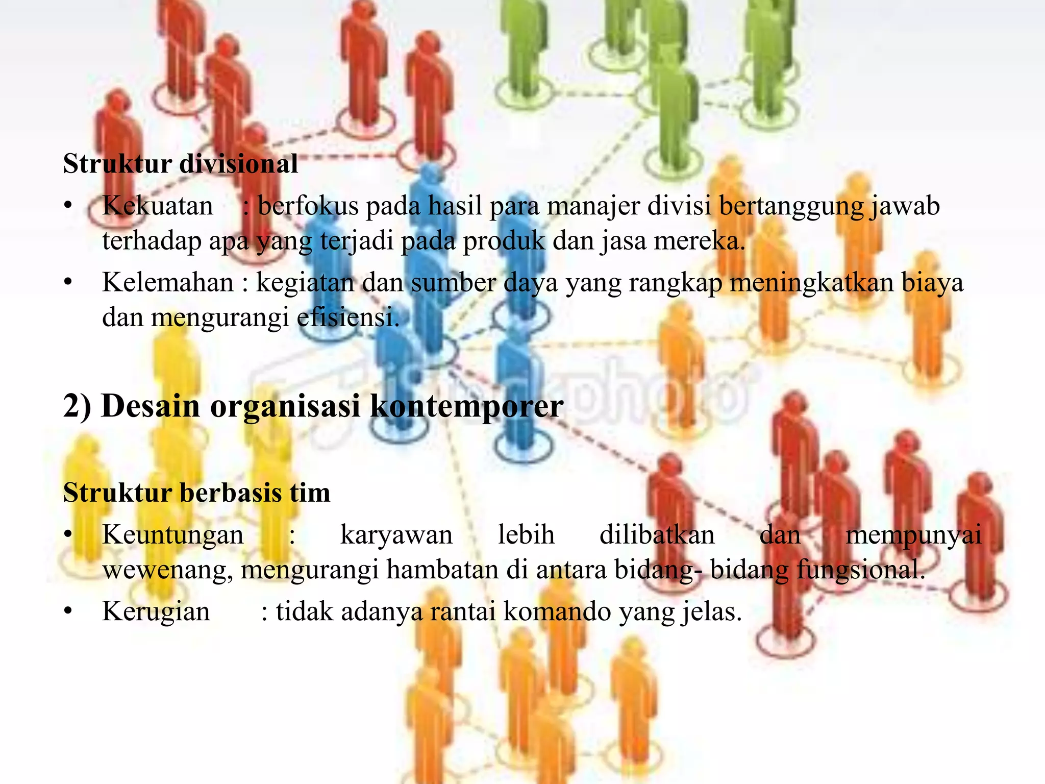 Manajemen bagan desain organisasi | PPTX