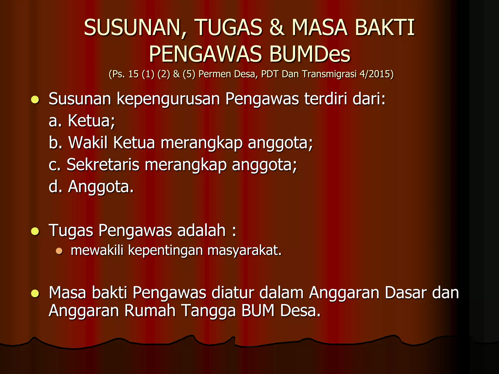 Manajemen BUMDes ..ppt