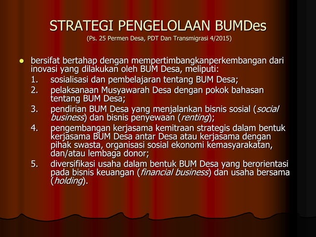 Manajemen BUMDes ..ppt