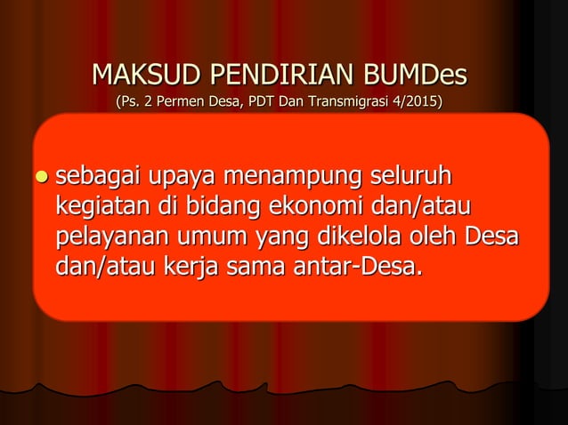 Manajemen BUMDes ..ppt