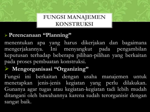 Manajemen dalam profesi teknik sipil.ppt