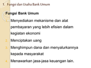 Manajemen dan jasa pelayanan bank | PPTX