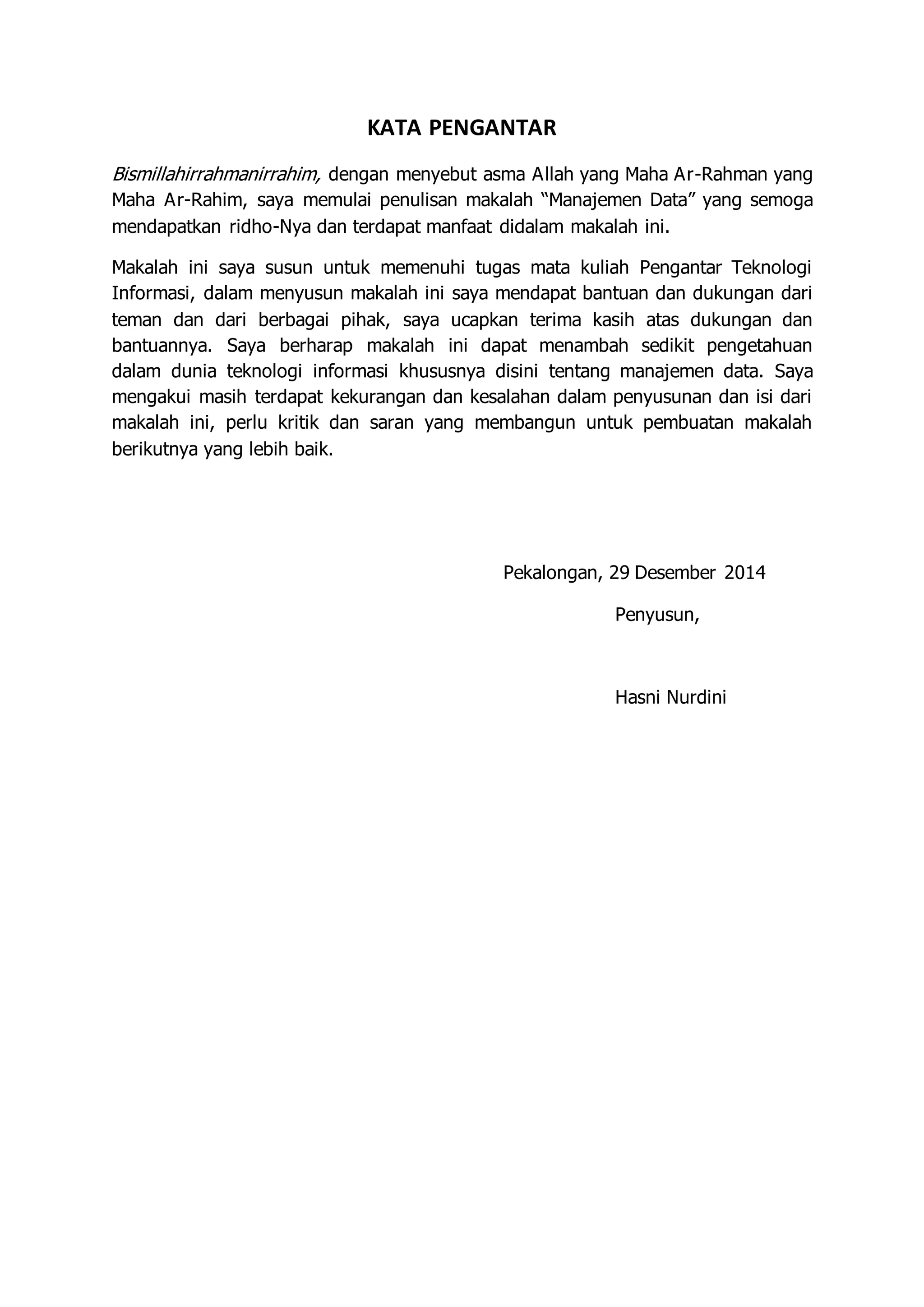 Manajemen data aplot | PDF