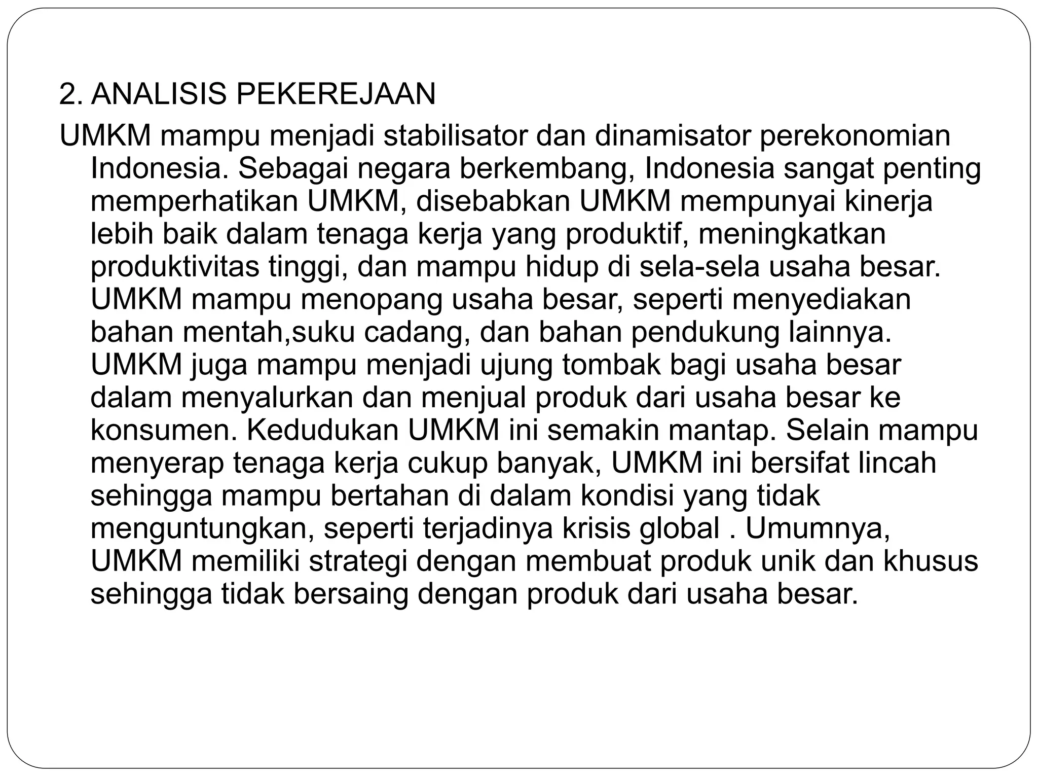 Manajemen distribusi, sdm, dan risiko umkm | PPTX