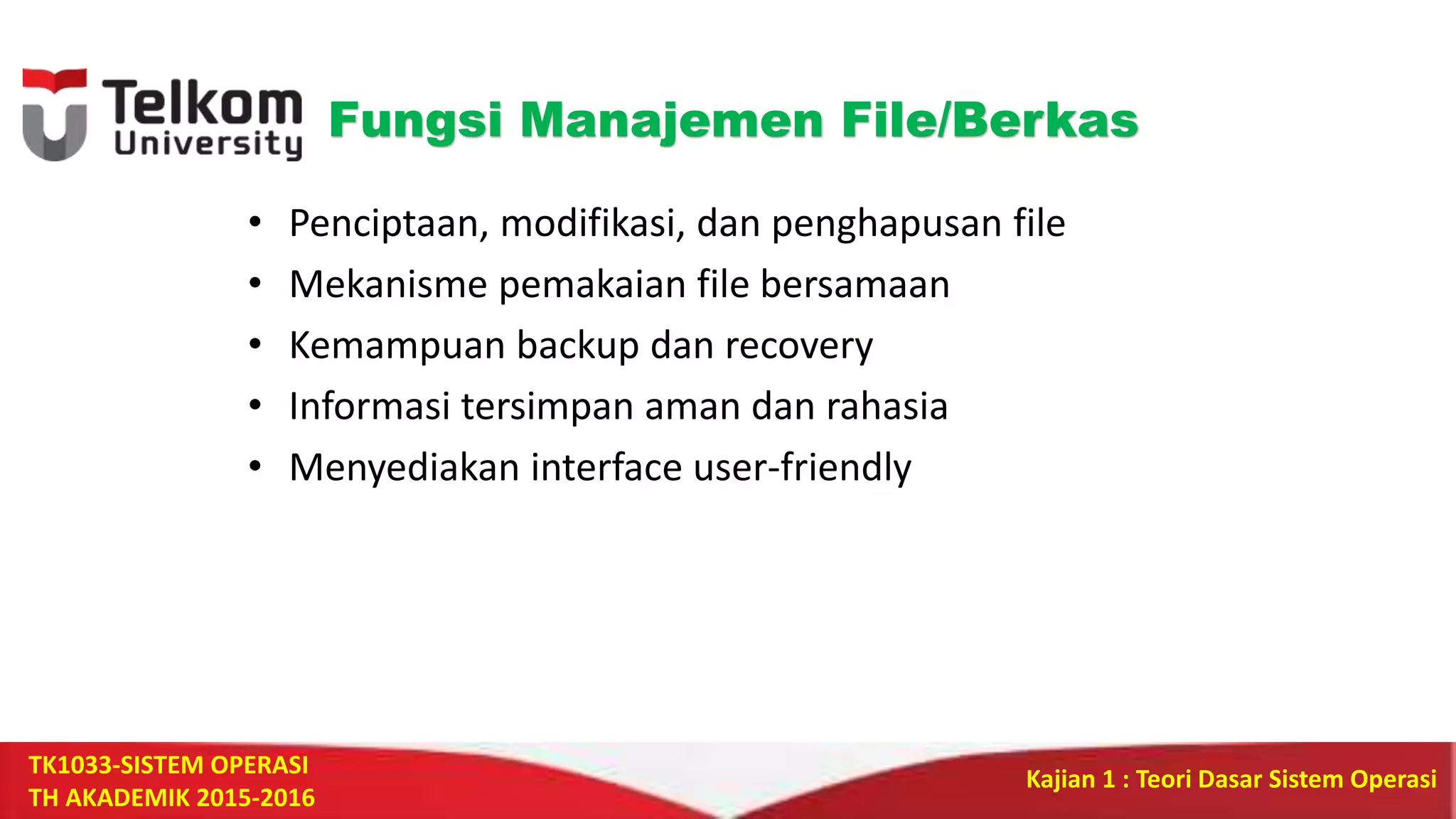 Manajemen file | PPTX