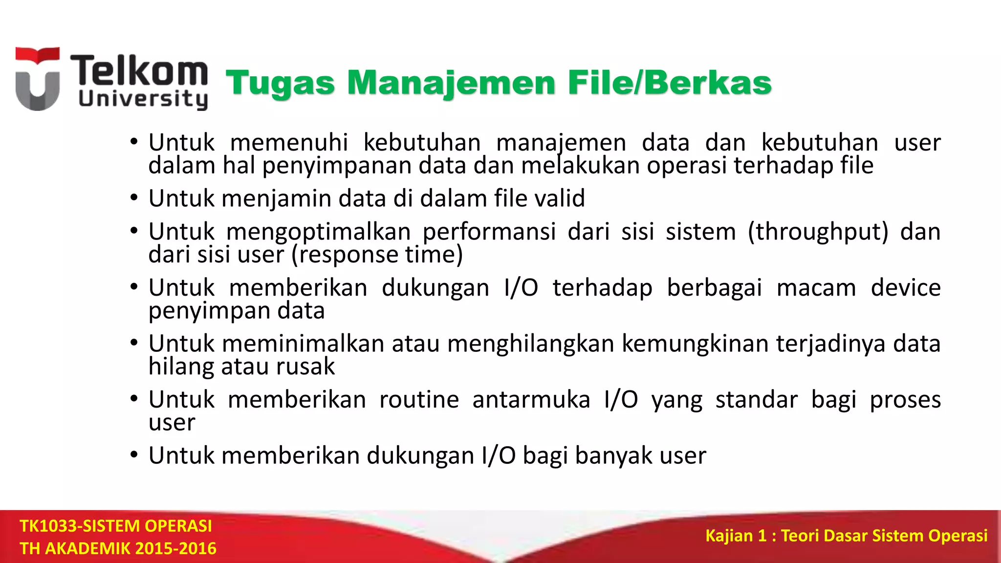 Manajemen file | PPTX