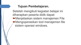 Manajemen File | PPT