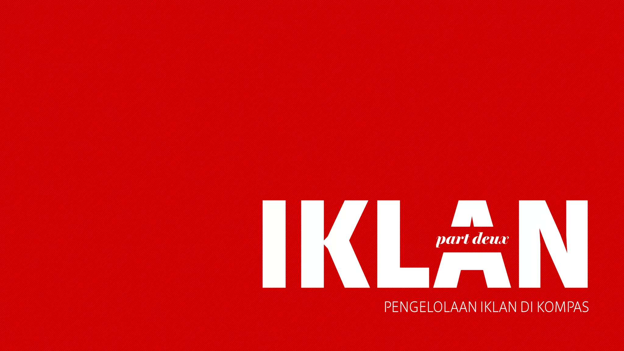 Manajemen Iklan di Kompas | PDF