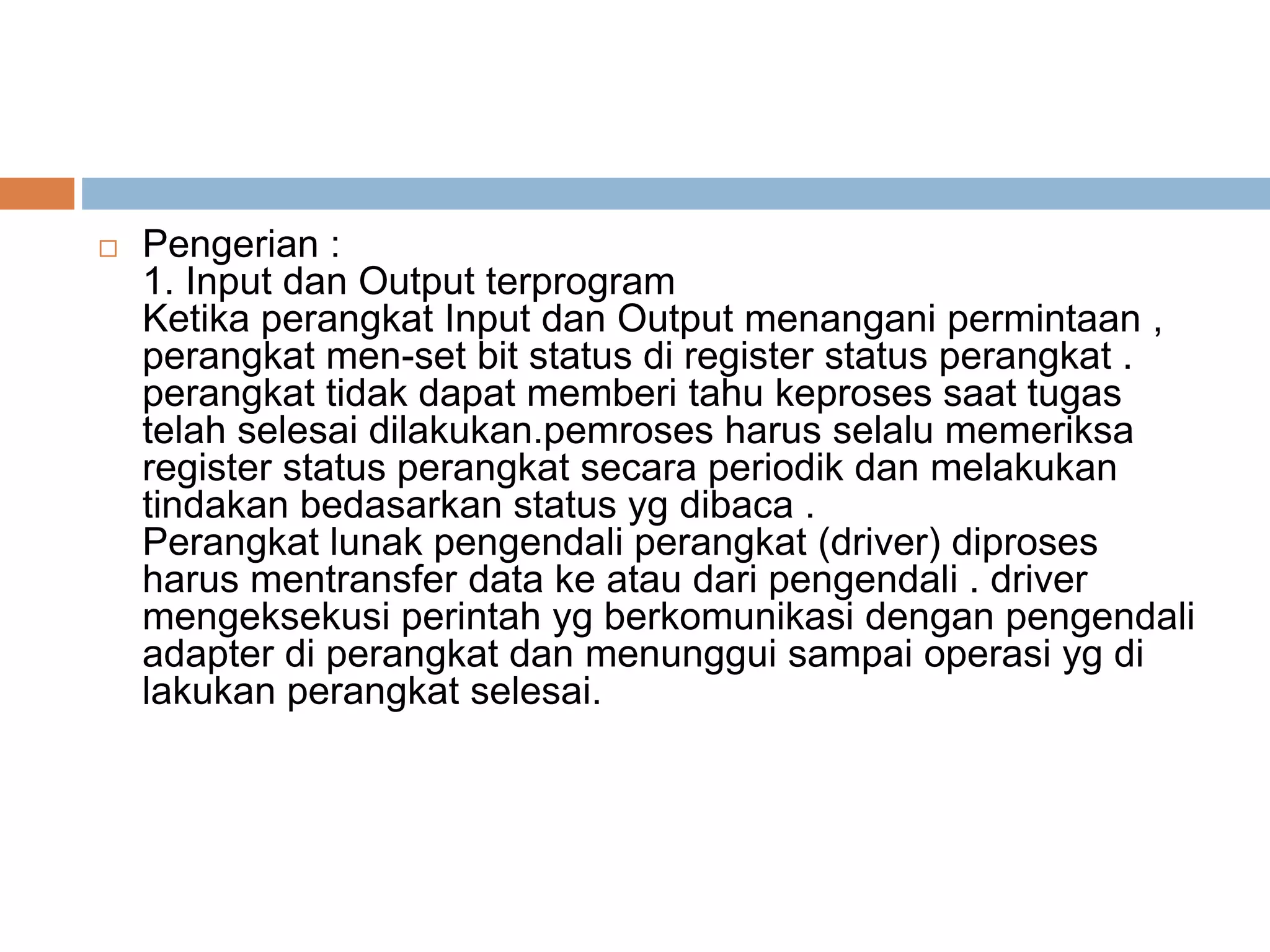 Helen Alida Abilio - Manajemen input dan output | PPTX