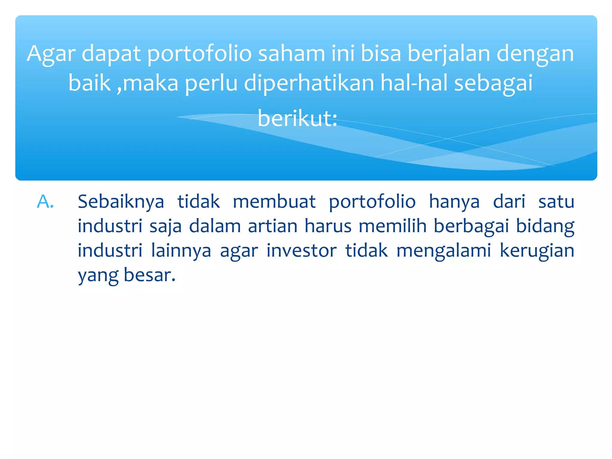 Manajemen investasi | PPT