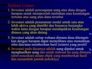 MANAJEMEN INVESTASI Pertemuan Pertama.ppt