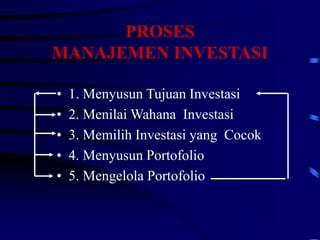 MANAJEMEN INVESTASI Pertemuan Pertama.ppt