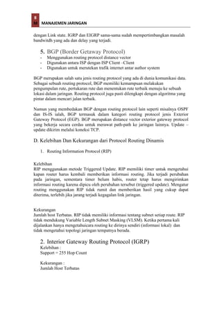 Manajemen Jaringan Dalam IT | PDF