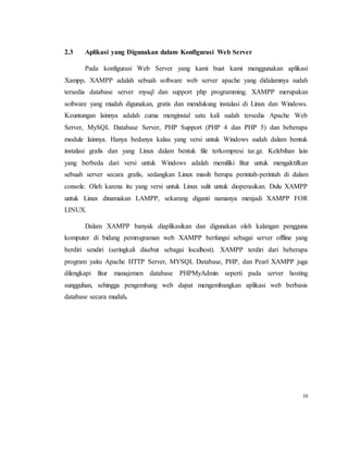 Manajemen jaringan server web server | DOCX