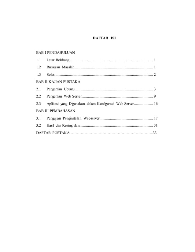 Manajemen jaringan server web server | PDF