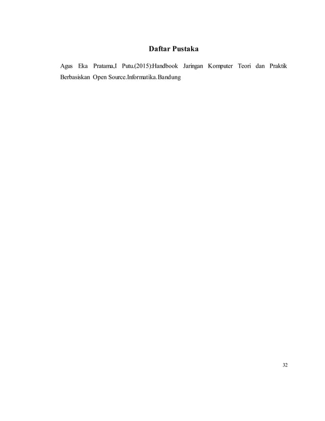 Manajemen jaringan server web server | PDF