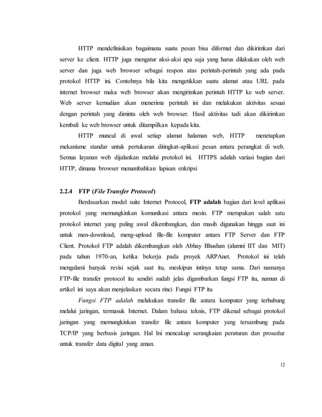 Manajemen jaringan server web server | PDF