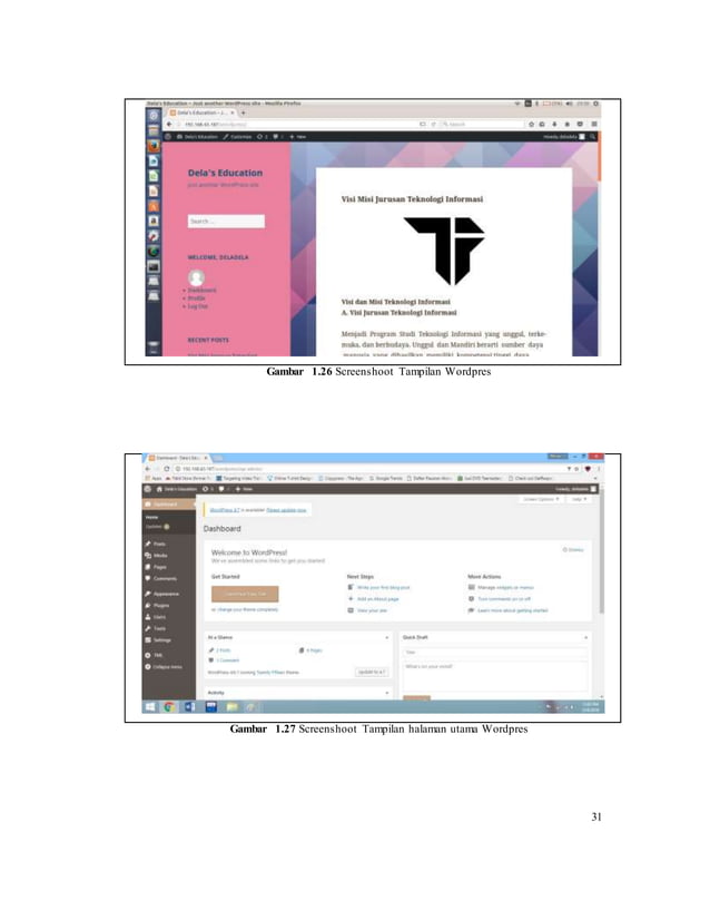 Manajemen jaringan server web server | PDF