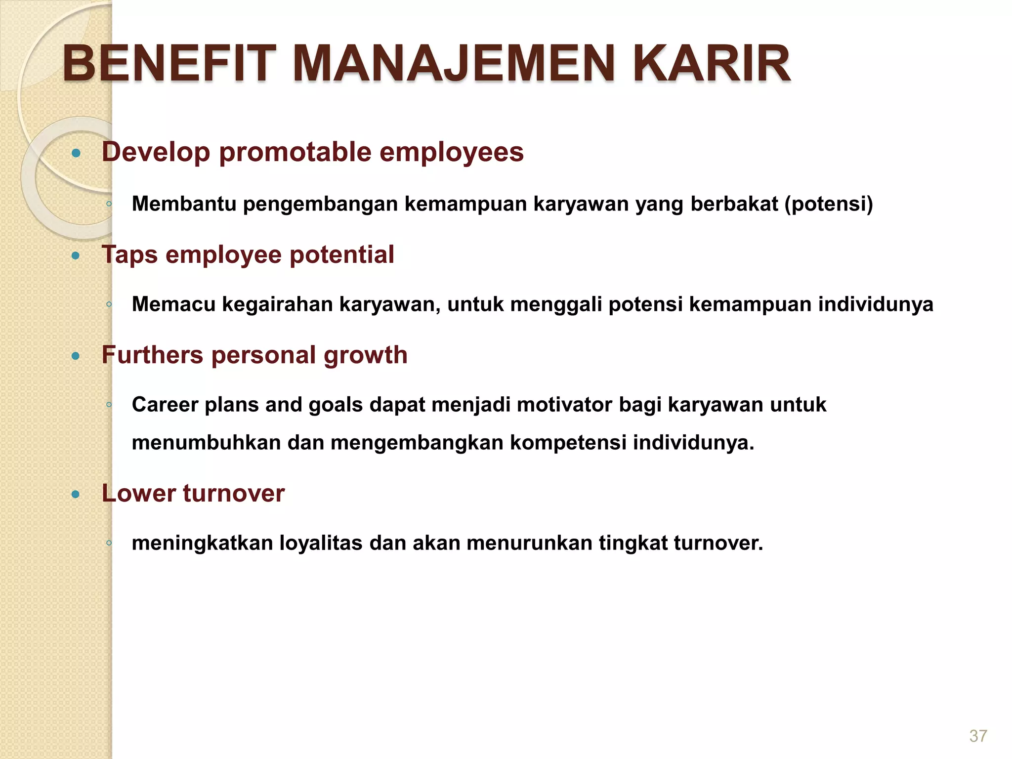 Manajemen karir program chcm unair-28082012 | PPT