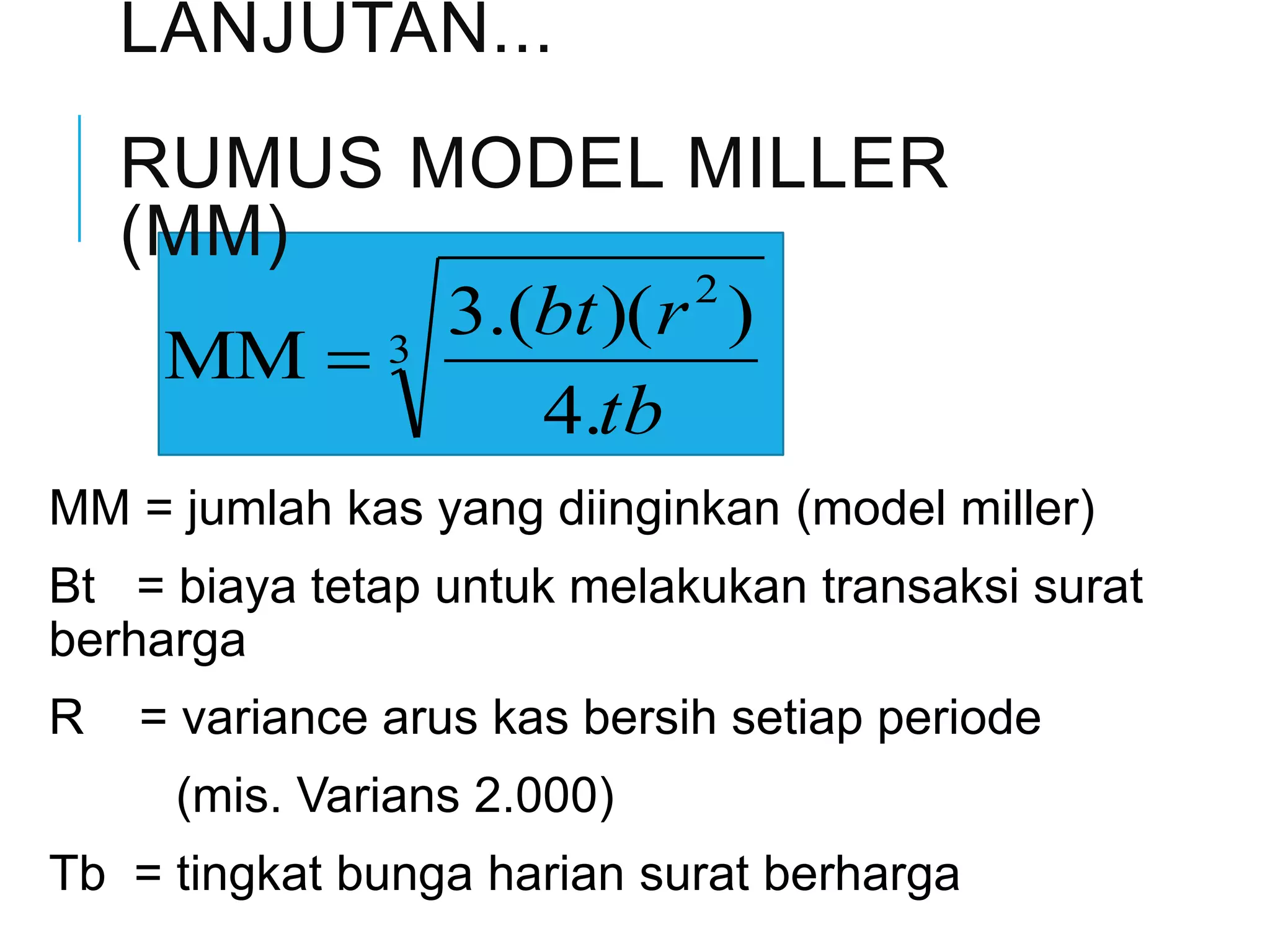 MANAJEMEN KAS & SURAT BERHARGA.ppt