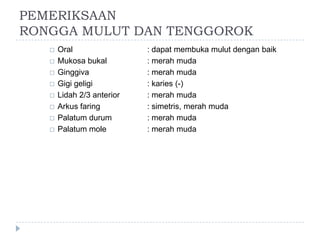 Manajemen kasus tonsilitis | PPTX