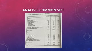 Manajemen Keuangan (Analisis Laporan Keuangan dan Cash flow) | PPTX