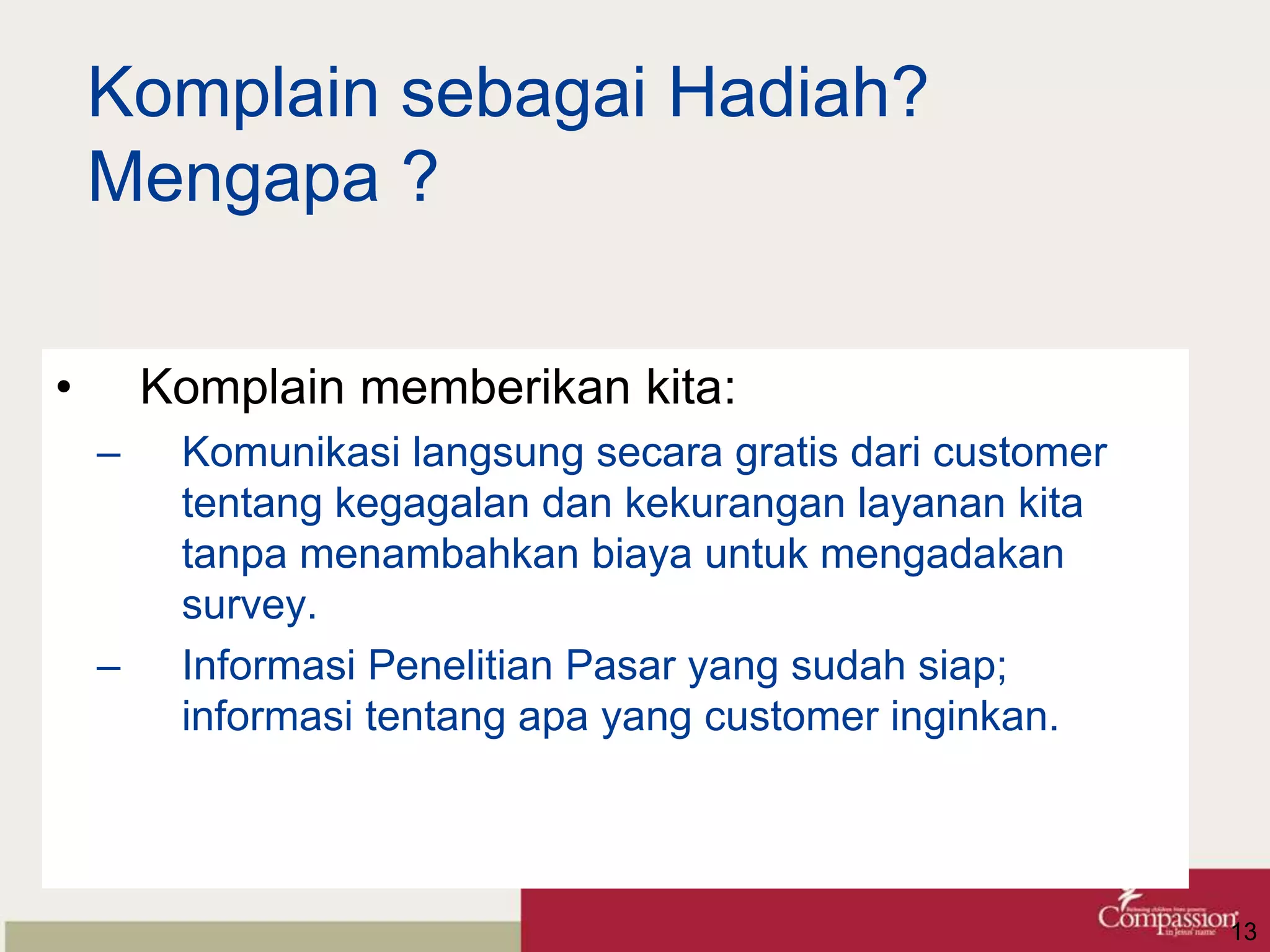Complaint management process | PPTX