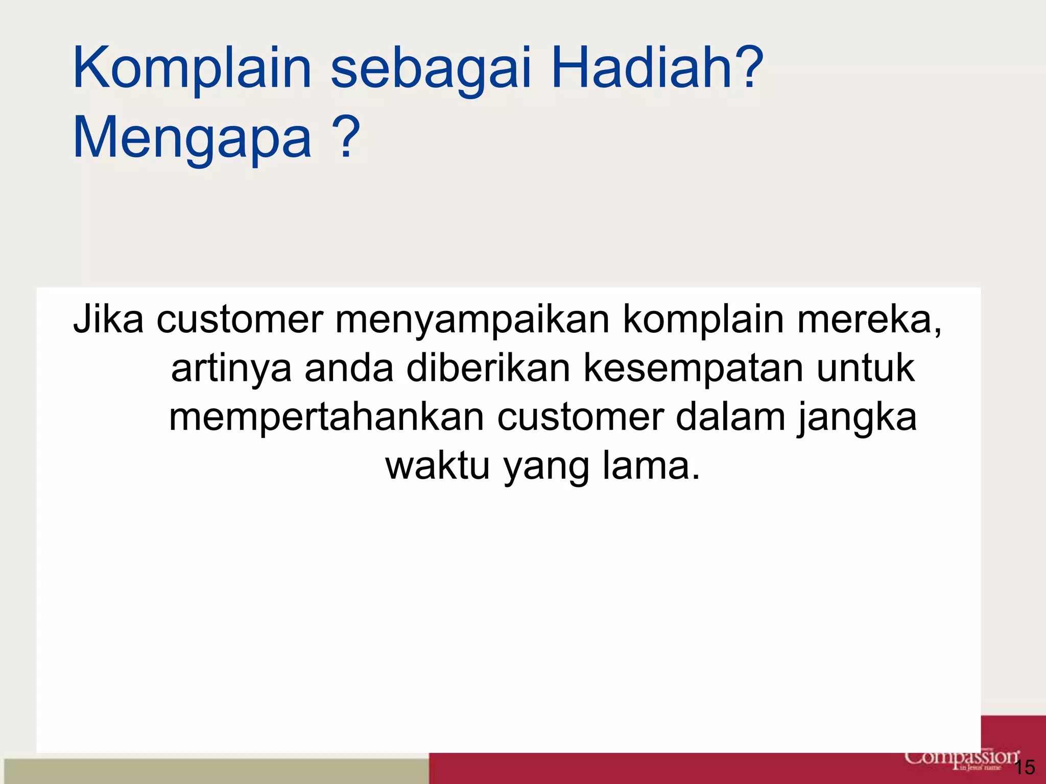 Complaint management process | PPTX