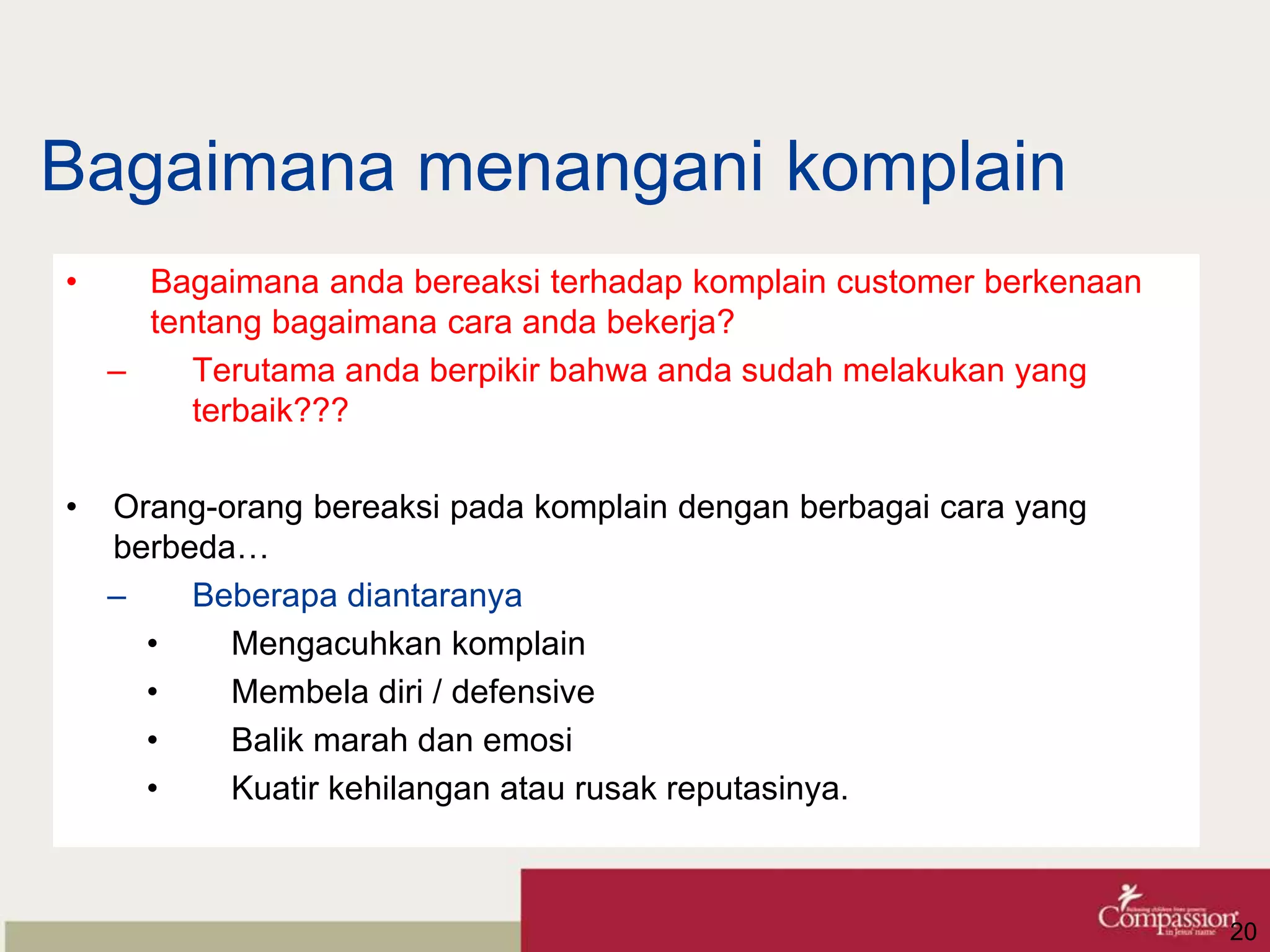Complaint management process | PPTX