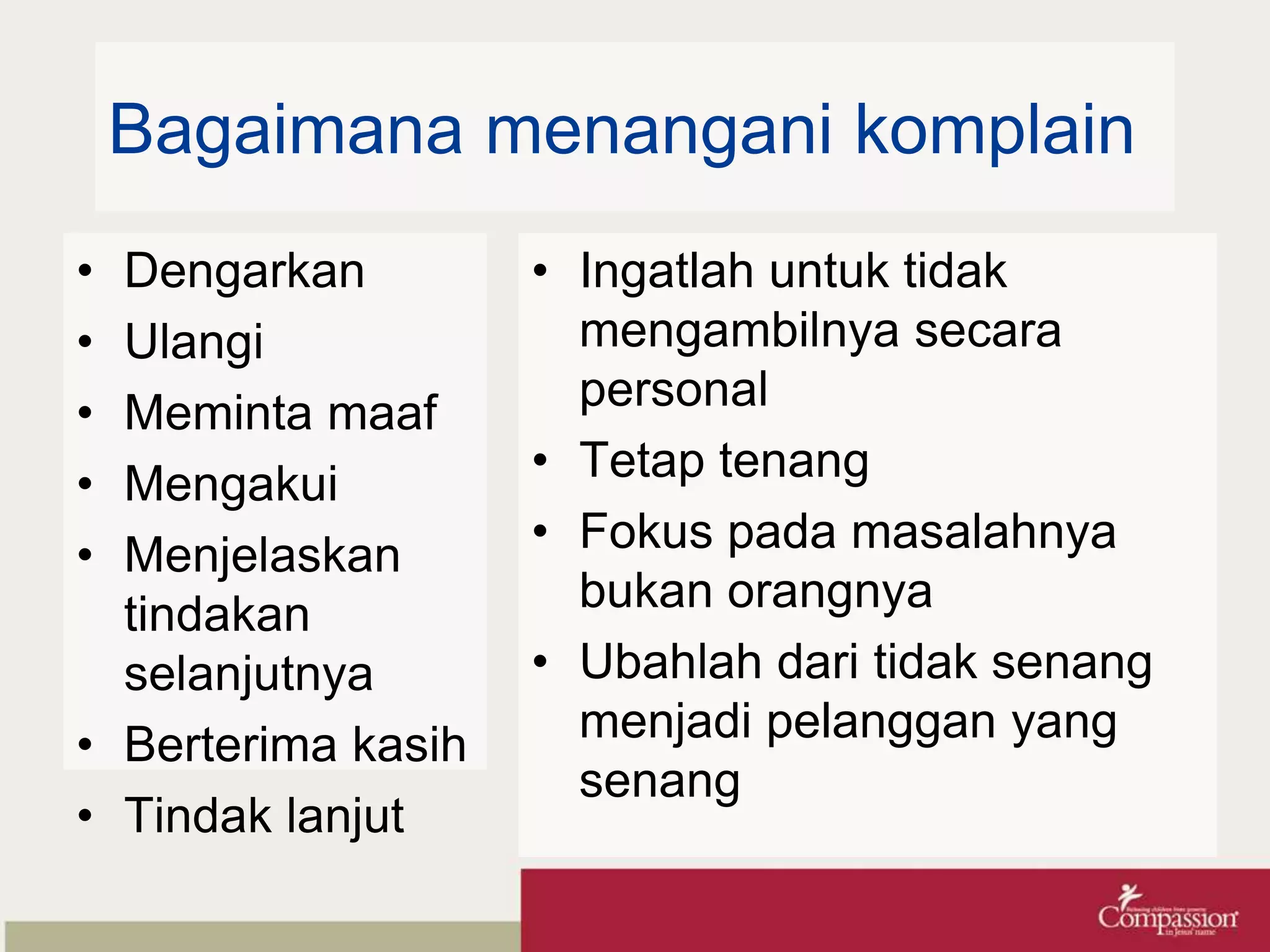 Complaint management process | PPTX