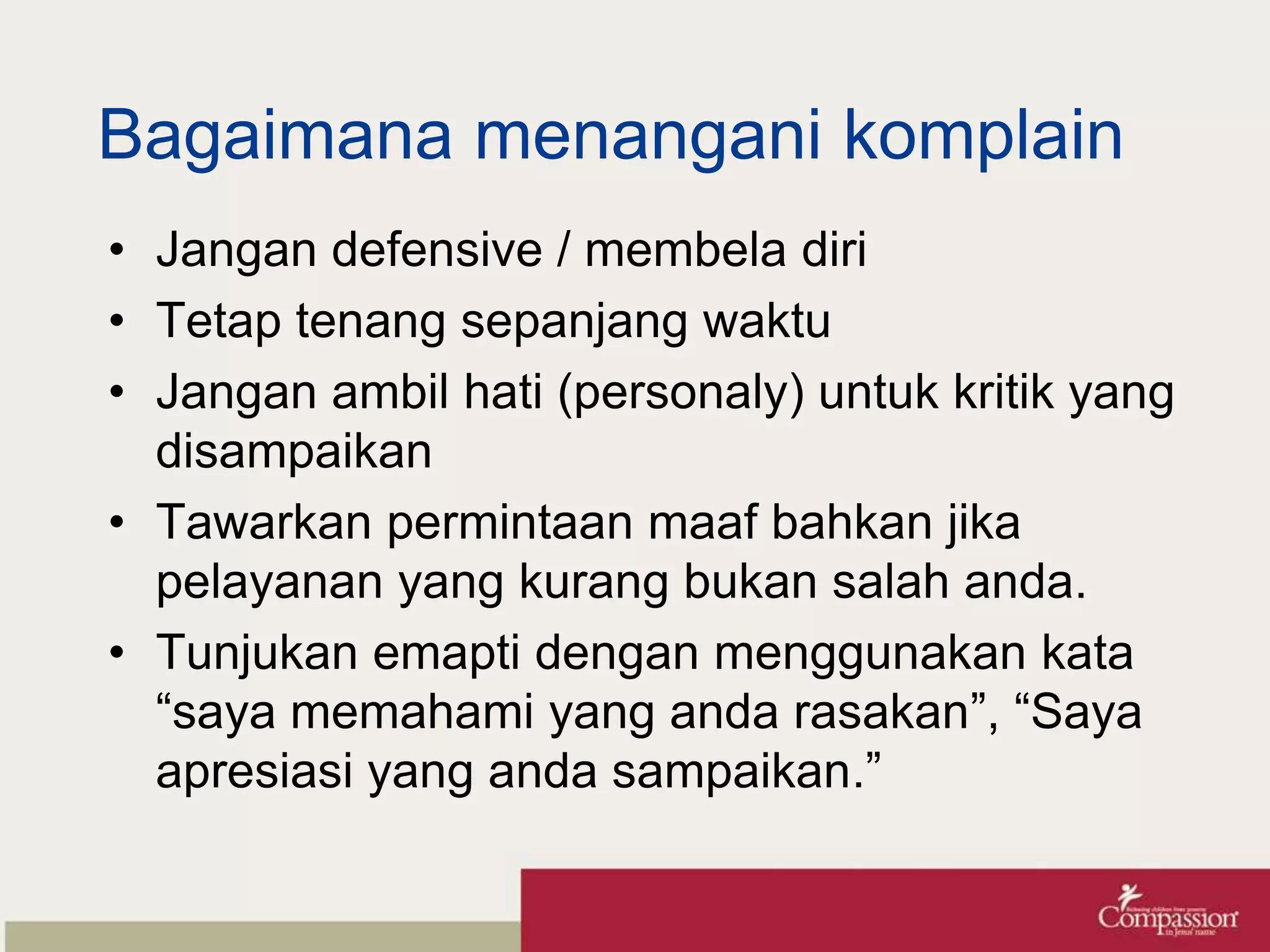 Complaint management process | PPTX