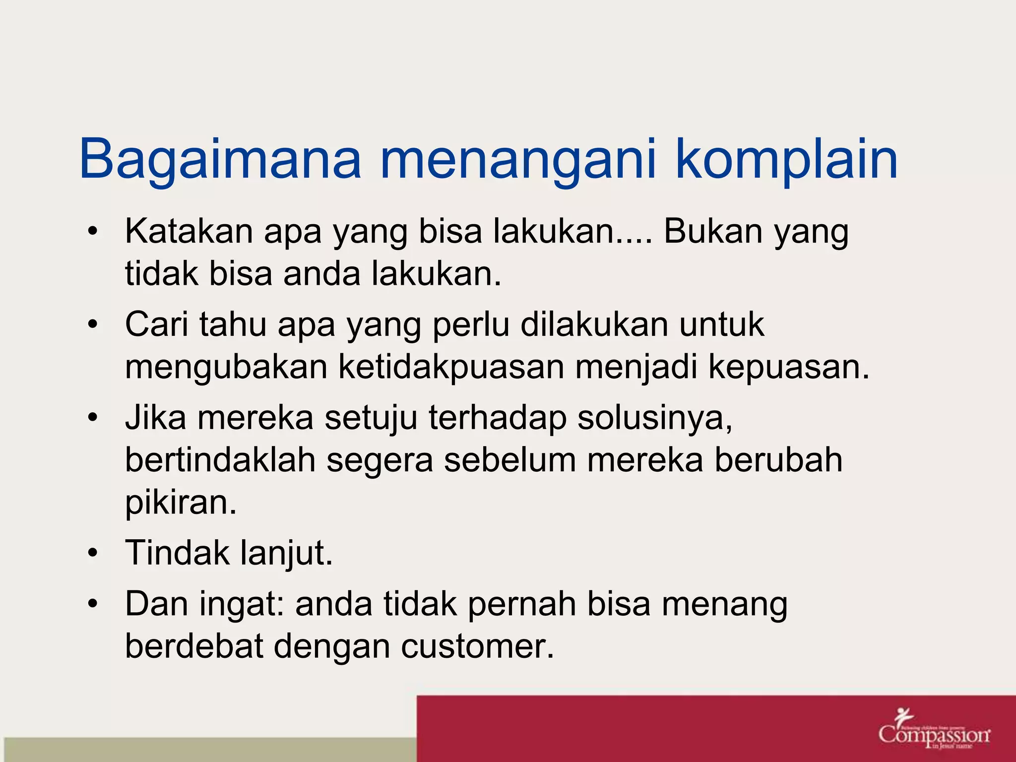 Complaint management process | PPTX