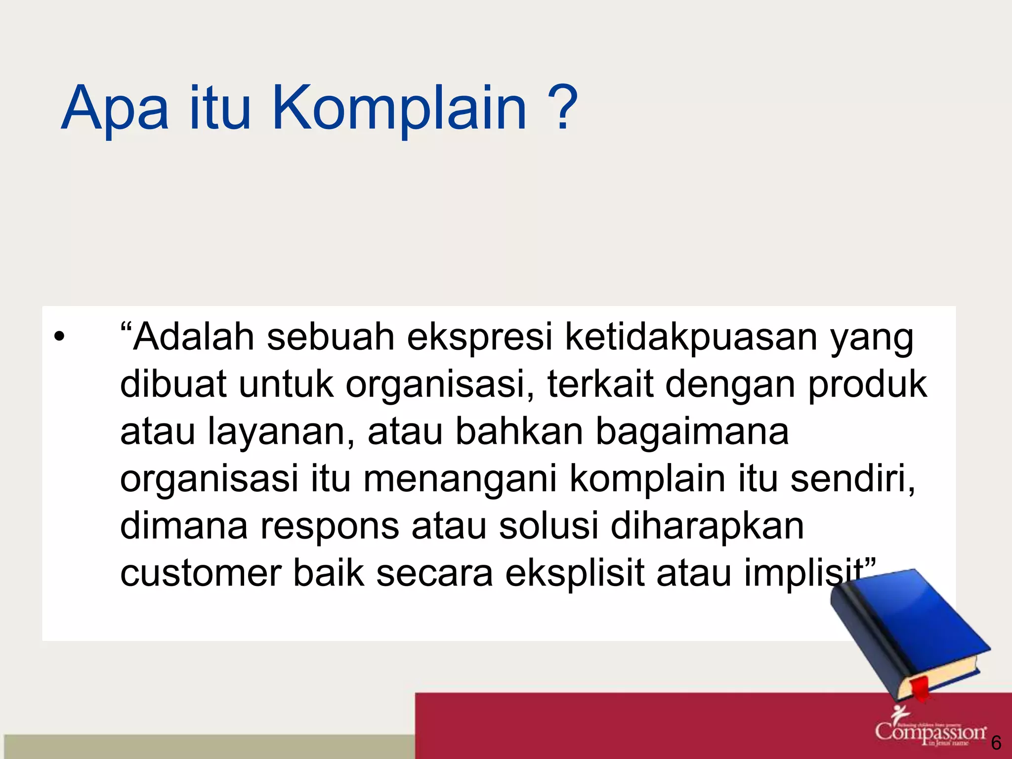 Complaint management process | PPTX