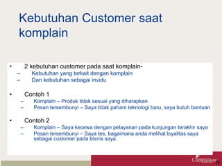 Complaint management process | PPTX