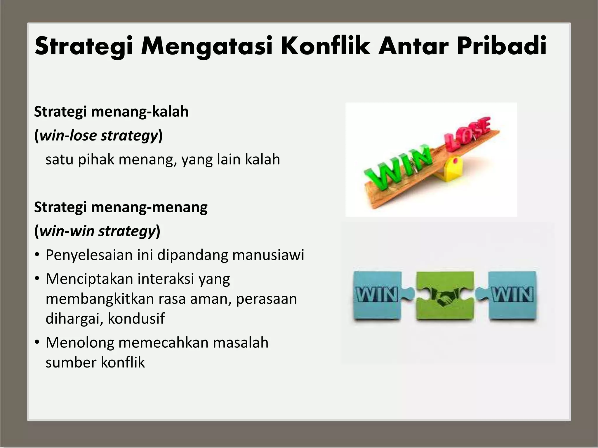 Manajemen Konflik | PPTX