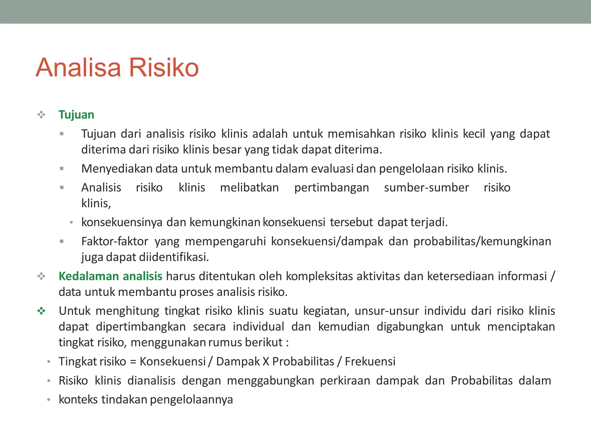 Manajemen Konflik & Resiko Manajemen RSU | PDF